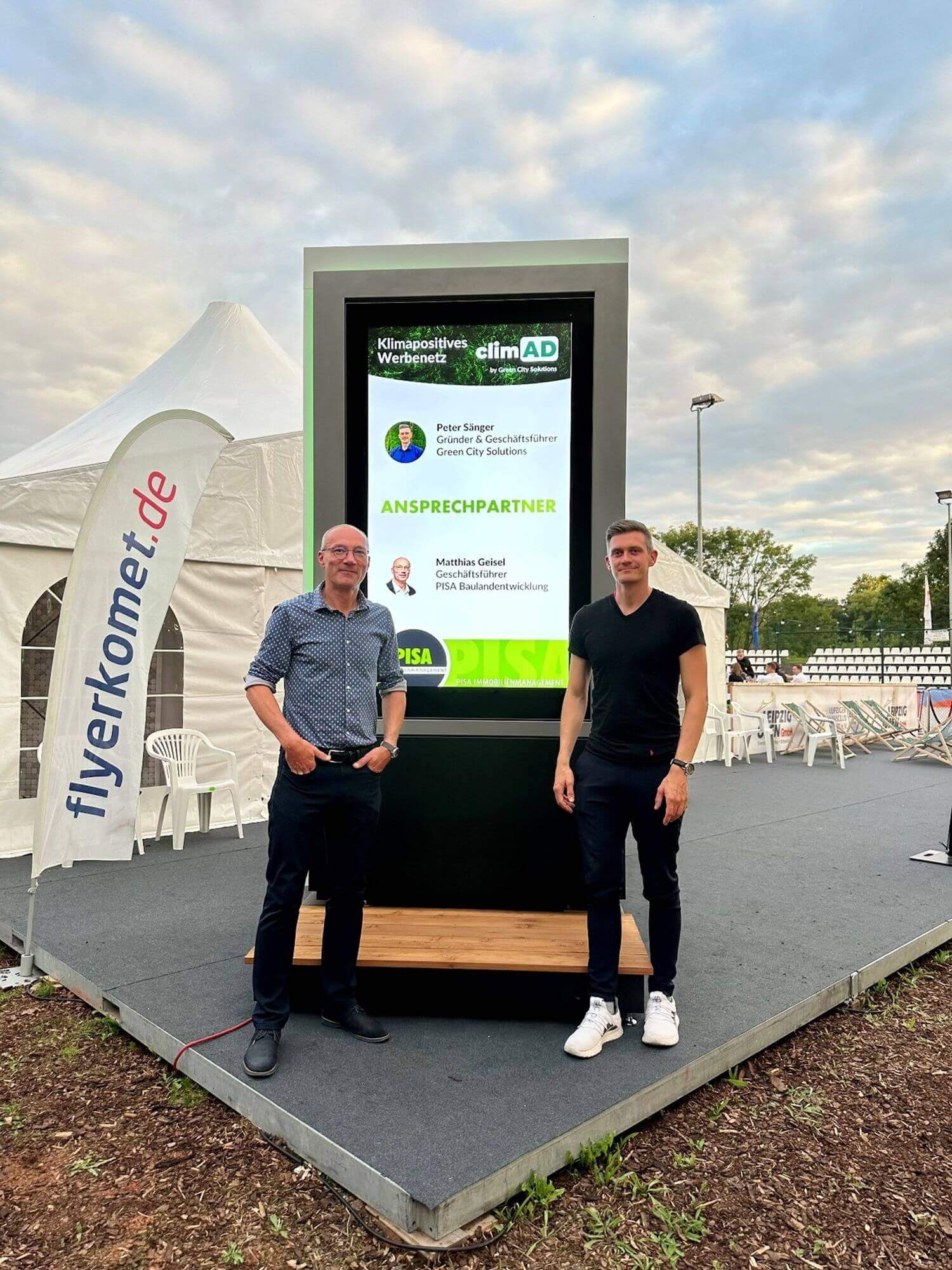 PISA GOES GREEN: Umweltinnovation bei den Leipzig Open 2023.